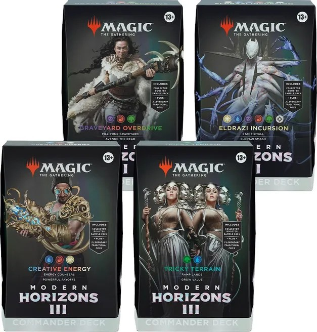 Modern Horizons 3 Set of 4 Commander Decks | Prowess Gaming